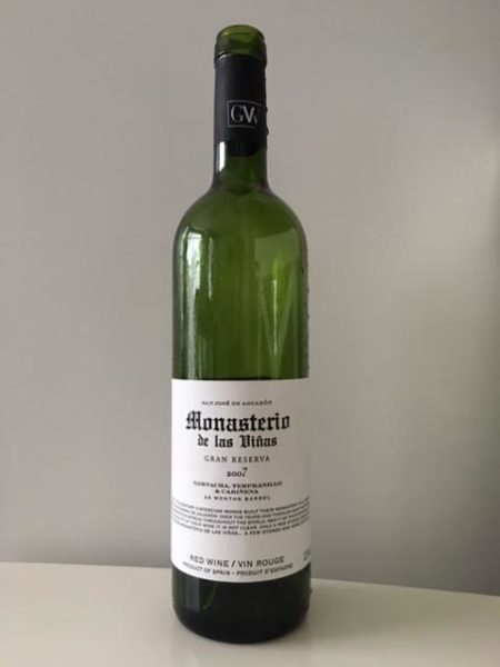 Wine Review – 2007 Monasterio de las Viñas Gran Reserva - Emilie Ryan